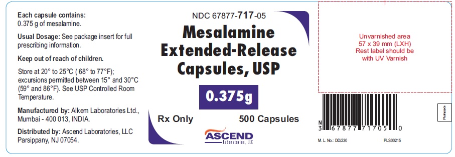 MESALAMINE capsule, extended release
