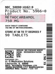 Methocarbamol Tablets USP, 500 mg and 750 mg