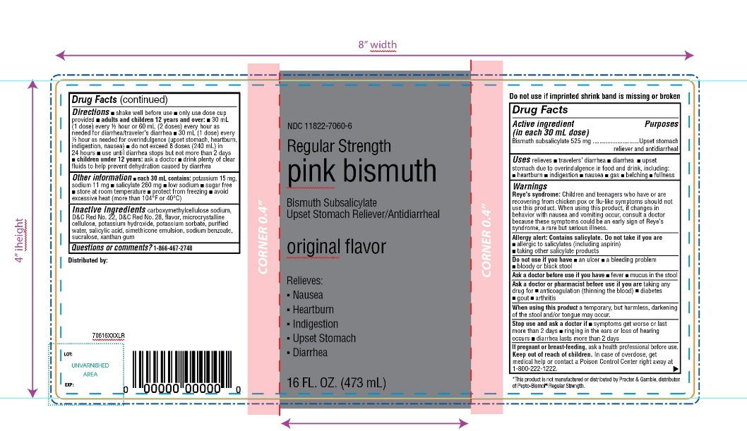 RITE AID REGULAR STRENGTH PINK BISMUTH- bismuth subsalicylate suspension