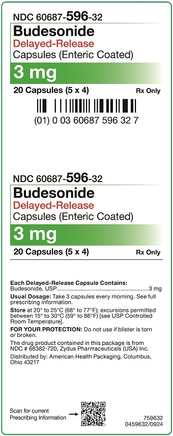 BUDESONIDE capsule, coated pellets