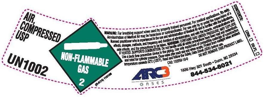 Air by Machine & Welding Supply Company dba Arc3 Gases South AIR gas