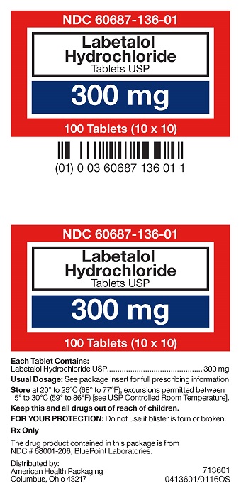LABETALOL HCL tablet, film coated