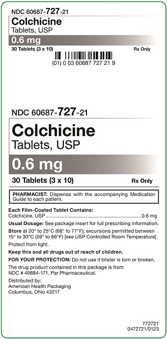COLCHICINE tablet, film coated