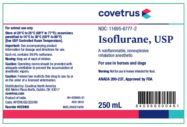 Isoflurane by Butler Animal Health Supply, LLC / Piramal Pharma Limited ...
