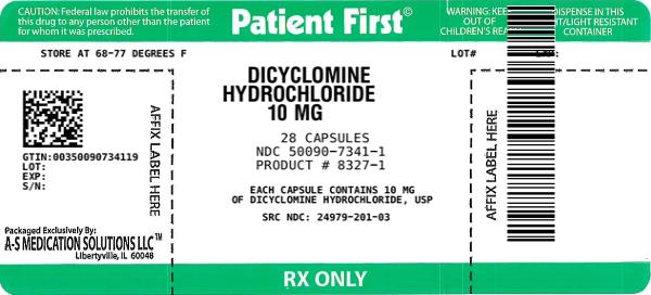DICYCLOMINE HYDROCHLORIDE capsule
