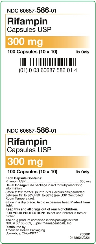 Rifampin by American Health Packaging RIFAMPIN capsule