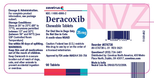 DERACOXIB CHEWABLE- deracoxib tablet