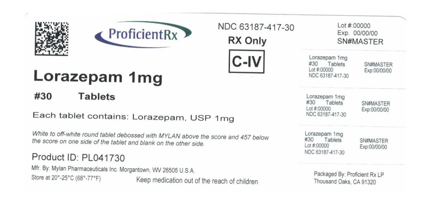 Lorazepam by Proficient Rx LP
