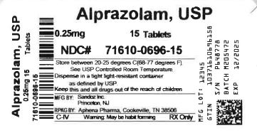 Alprazolam by Aphena Pharma Solutions - Tennessee, LLC ALPRAZOLAM tablet