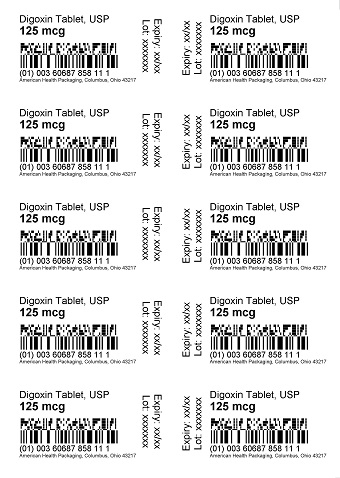 Digoxin by American Health Packaging DIGOXIN tablet