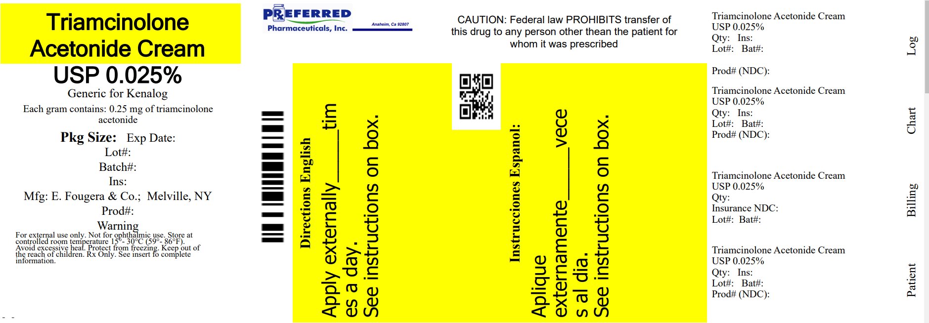 TRIAMCINOLONE ACETONIDE cream