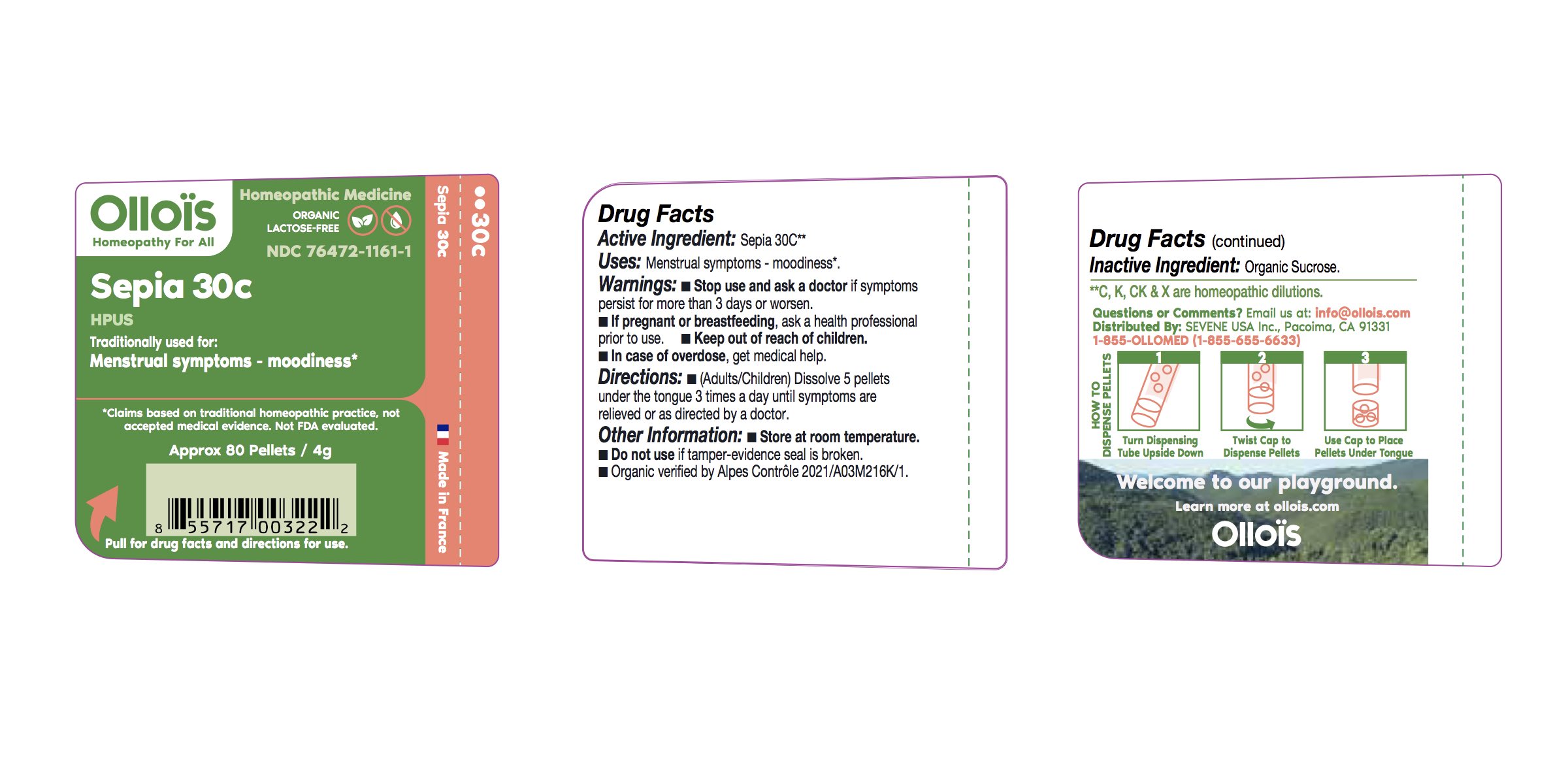 SEPIA 30C- sepia officinalis juice pellet