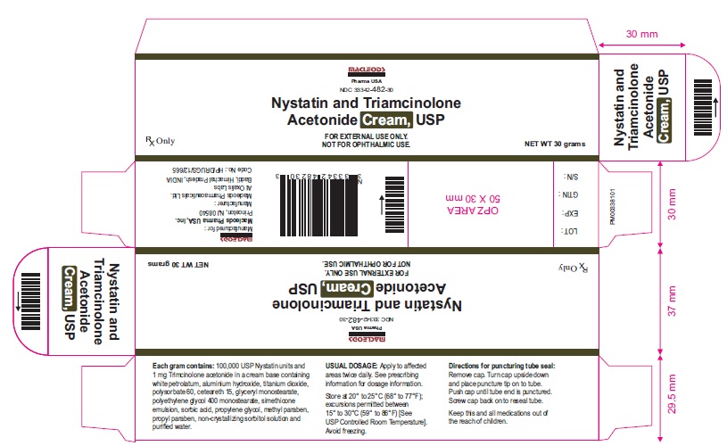 NYSTATIN AND TRIAMCINOLONE ACETONIDE cream