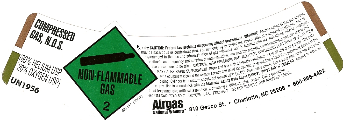 Helium Oxygen by Airgas National Welders / Airgas National Welders ...