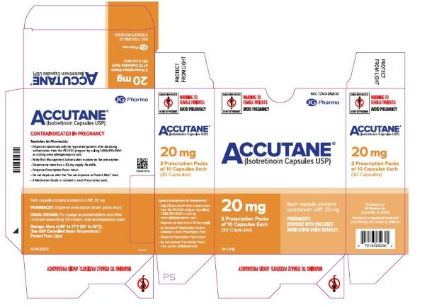 ACCUTANE- isotretinoin capsule, gelatin coated