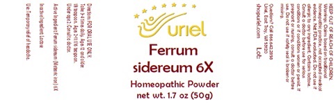 FERRUM SIDEREUM 6 powder