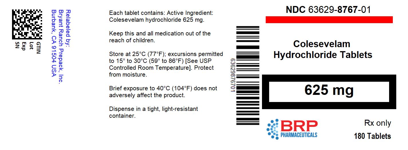 COLESEVELAM HCL tablet, film coated