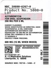 AZITHROMYCIN powder, for suspension