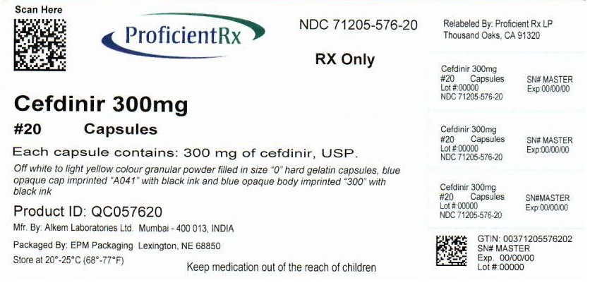 Cefdinir by Proficient Rx LP CEFDINIR capsule