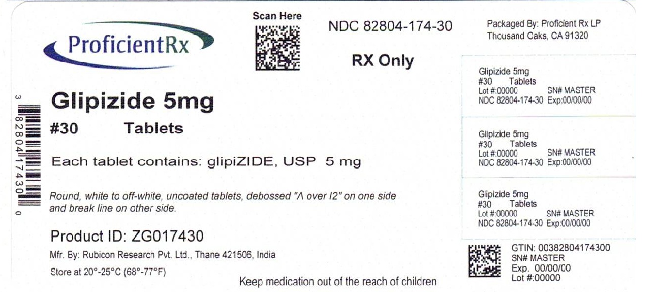 Glipizide by Proficient Rx LP GLIPIZIDE tablet