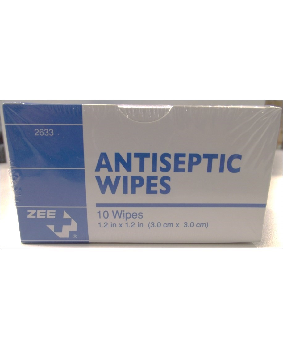 ZEE ANTISEPTIC WIPES- antiseptic wipes sponge