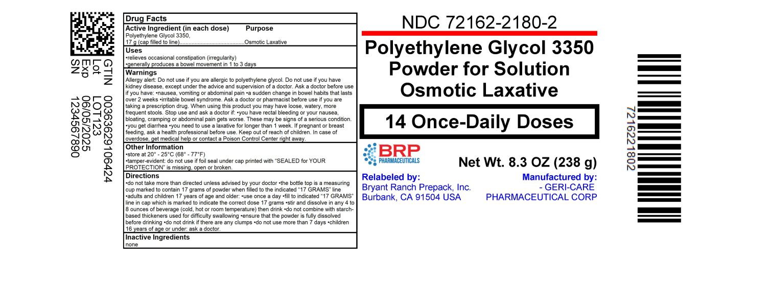 POLYETHYLENE GLYCOL 3350 powder, for solution