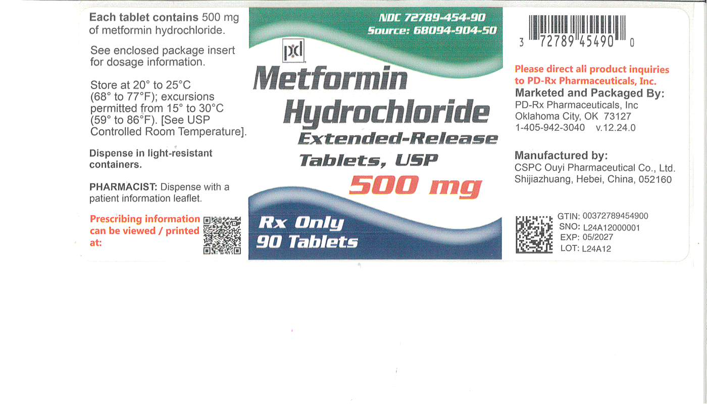 METFORMIN HYDROCHLORIDE tablet, extended release