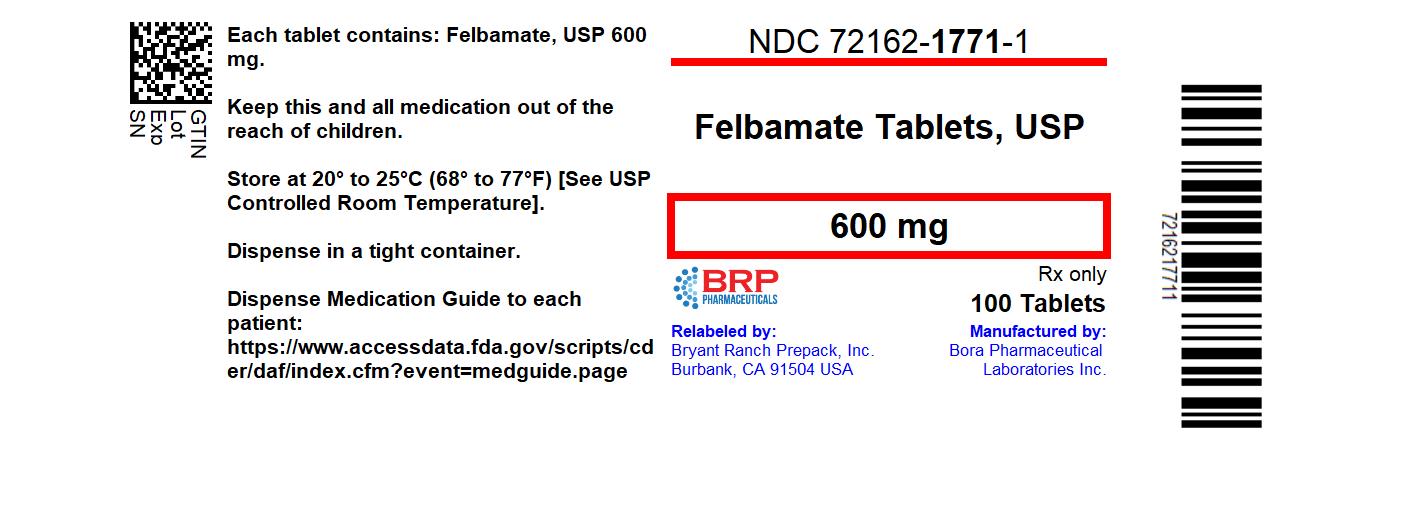 Felbamate by Bryant Ranch Prepack FELBAMATE tablet