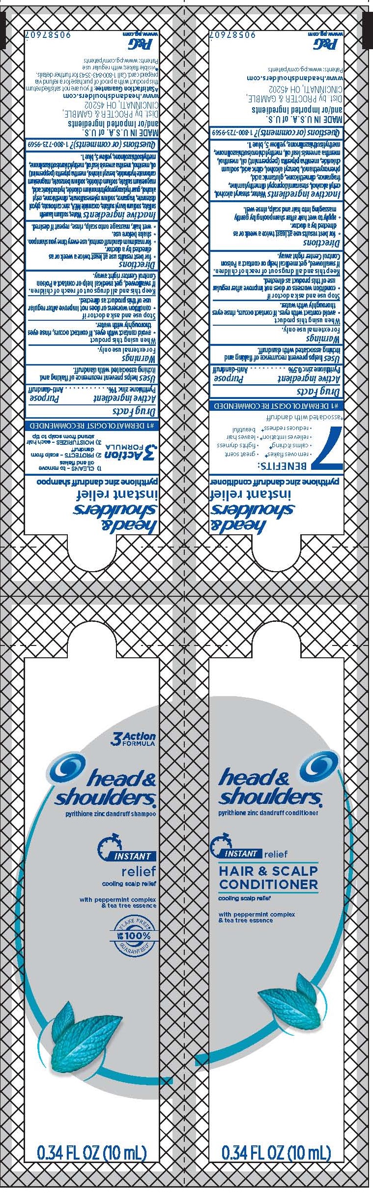 Head and Shoulders ® Dual Sachets Instant Relief