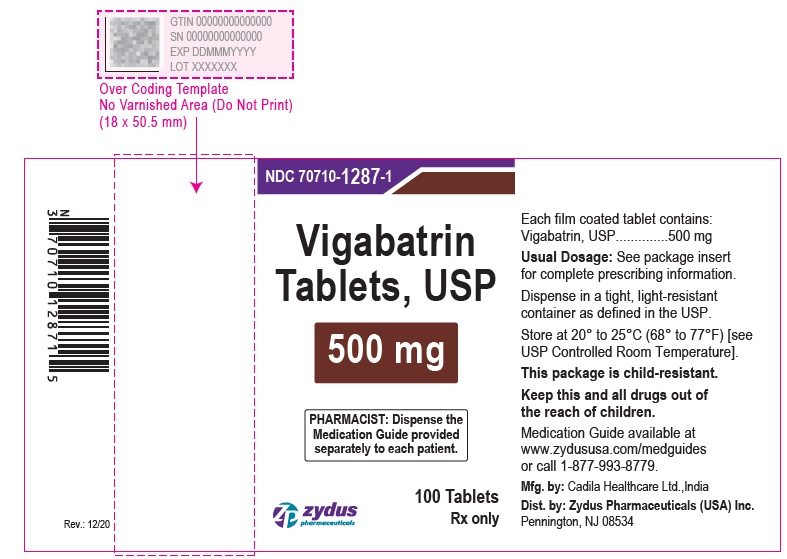 VIGABATRIN tablet, film coated