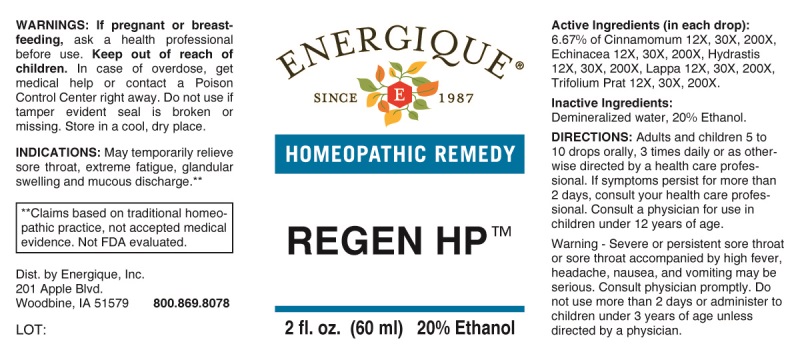 REGEN HP (cinnamomum, echinacea- angustifolia, hydrastis canadensis ...
