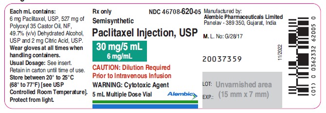 Paclitaxel by Alembic Pharmaceuticals Limited PACLITAXEL injection