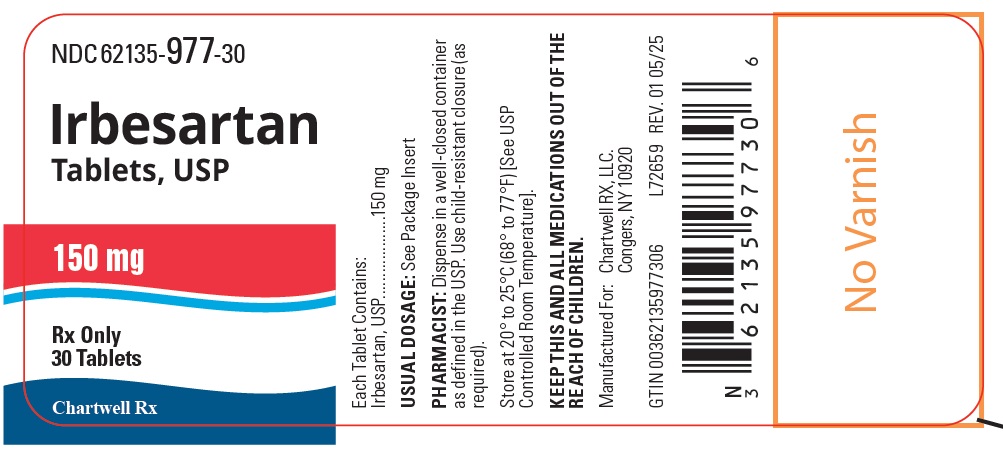 IRBESARTAN by Chartwell RX, LLC / Chartwell Pharmaceuticals Congers ...