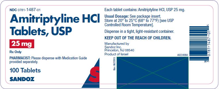 AMITRIPTYLINE HYDROCHLORIDE tablet, film coated