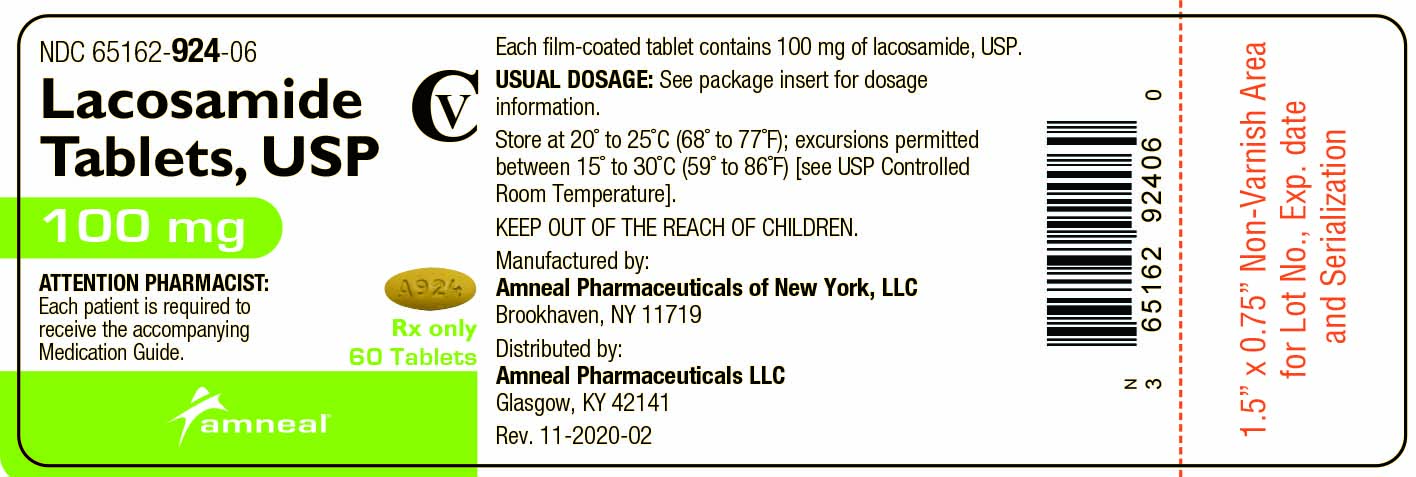 Lacosamide by Amneal Pharmaceuticals LLC / Amneal Pharmaceuticals of ...