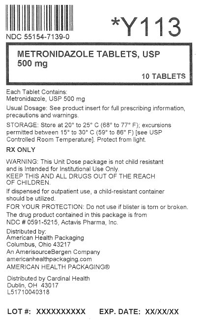 Metronidazole by Cardinal Health METRONIDAZOLE tablet