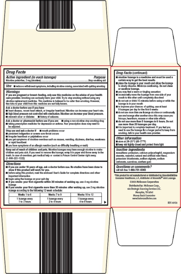 FOSTER AND THRIVE NICOTINE- nicotine polacrilex lozenge