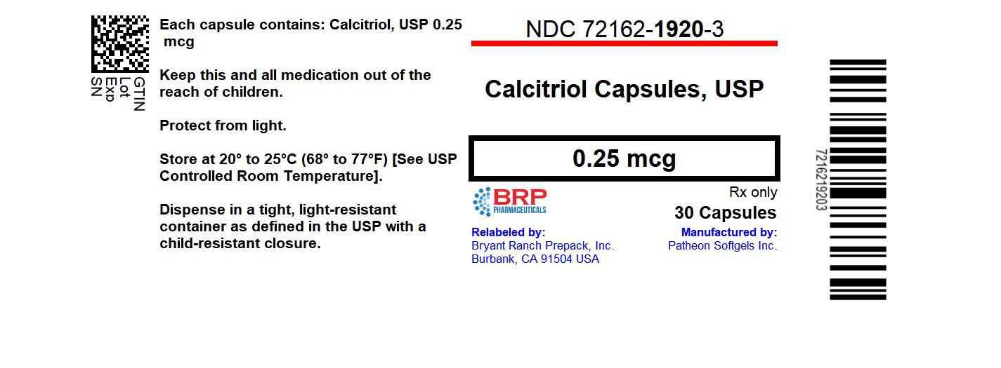 CALCITRIOL capsule, liquid filled