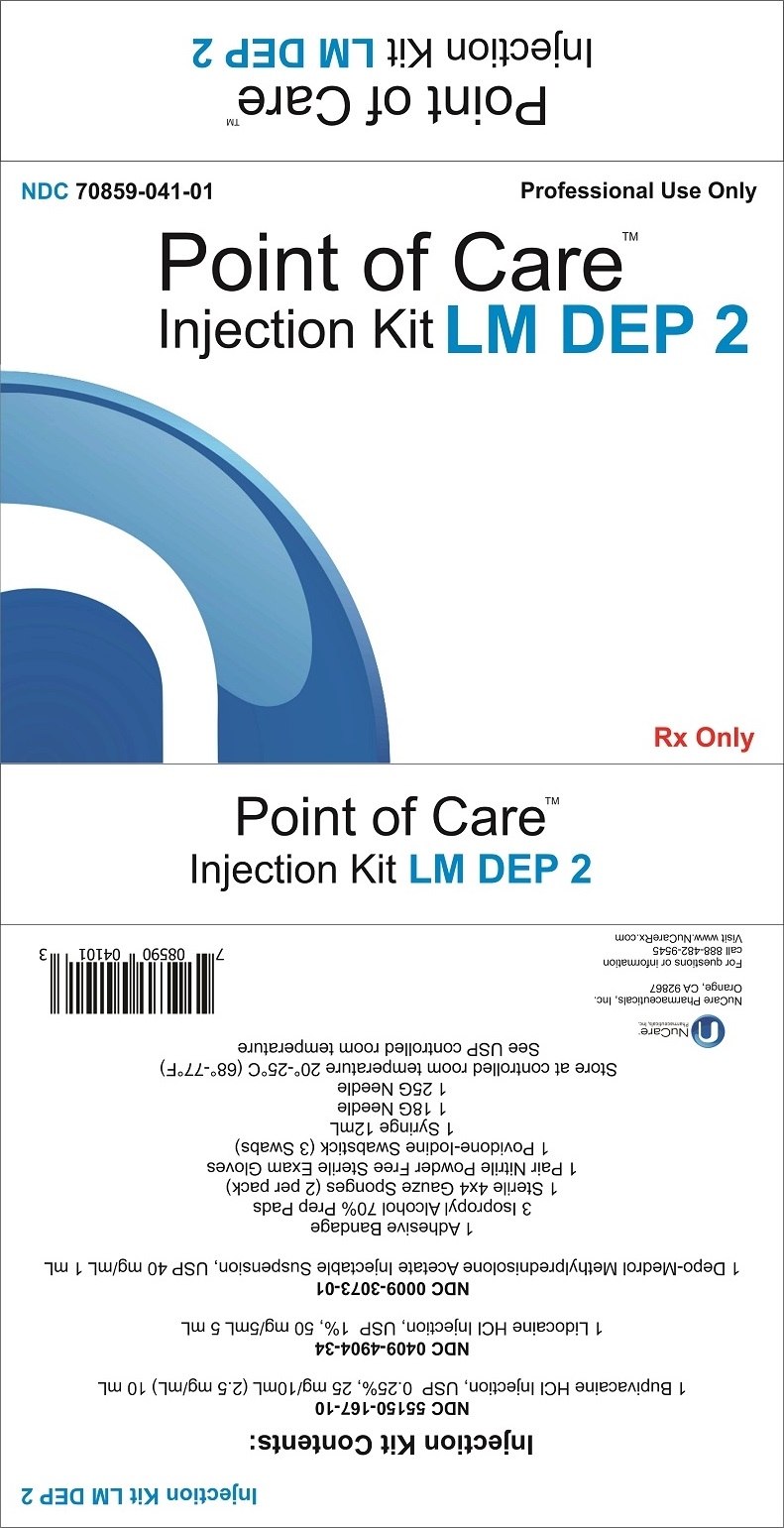 POINT OF CARE LM DEP 2- bupivacaine hydrochloride,kenalog,povidone ...