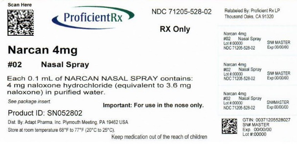 NARCAN- naloxone hydrochloride spray