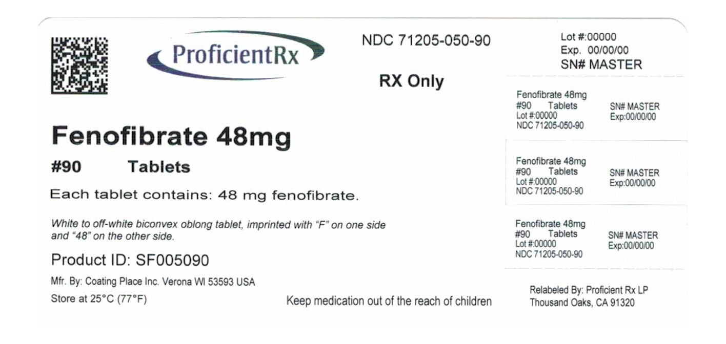 fenofibrate by Proficient Rx LP FENOFIBRATE tablet