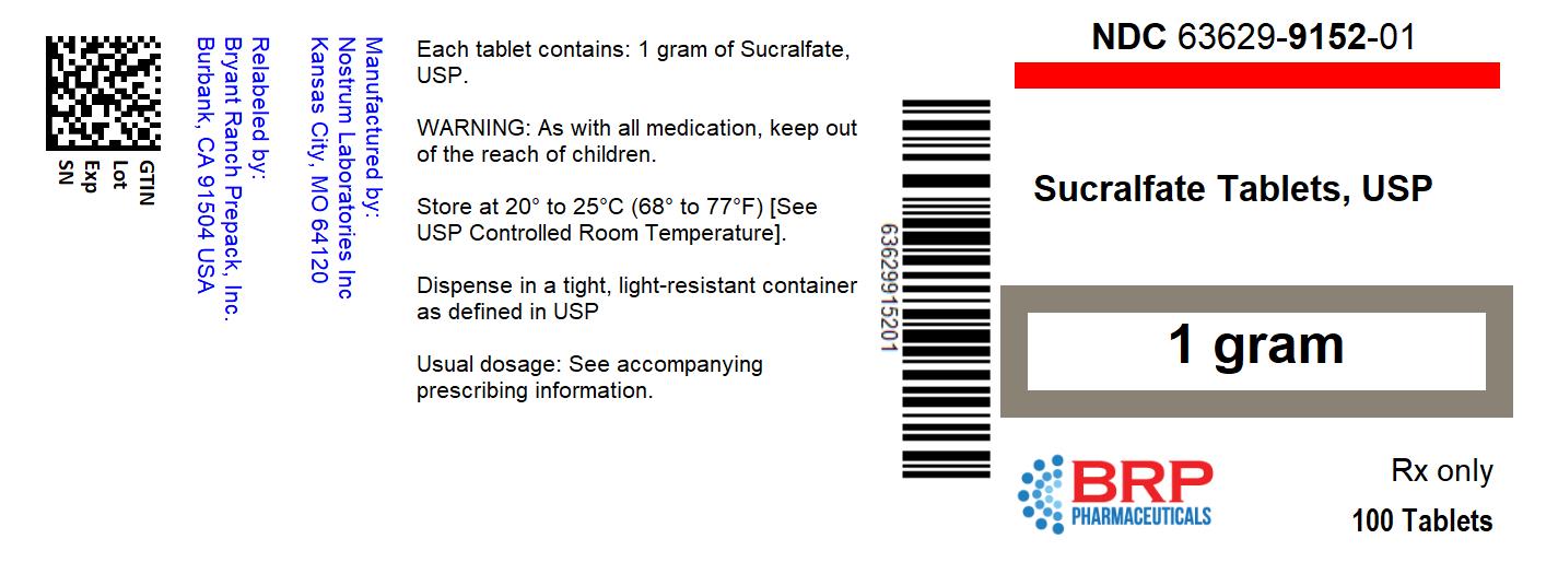 Sucralfate by Bryant Ranch Prepack SUCRALFATE tablet