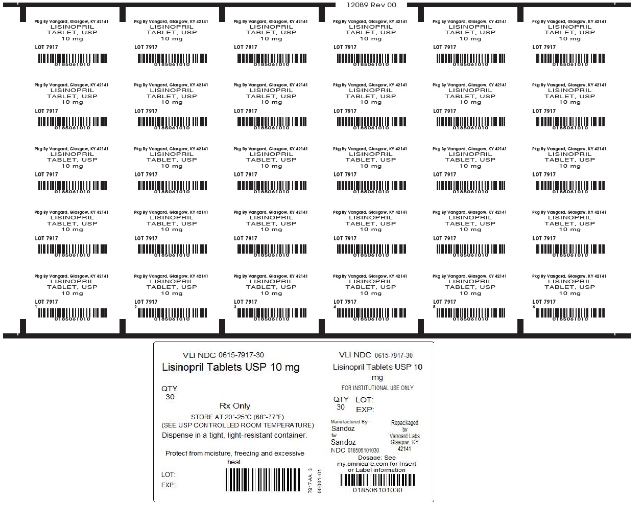 LISINOPRIL tablet LISINOPRIL tablet