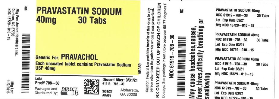 PRAVASTATIN SODIUM tablet
