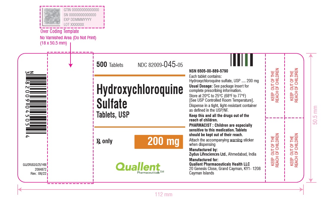HYDROXYCHLOROQUINE SULFATE tablet, film coated