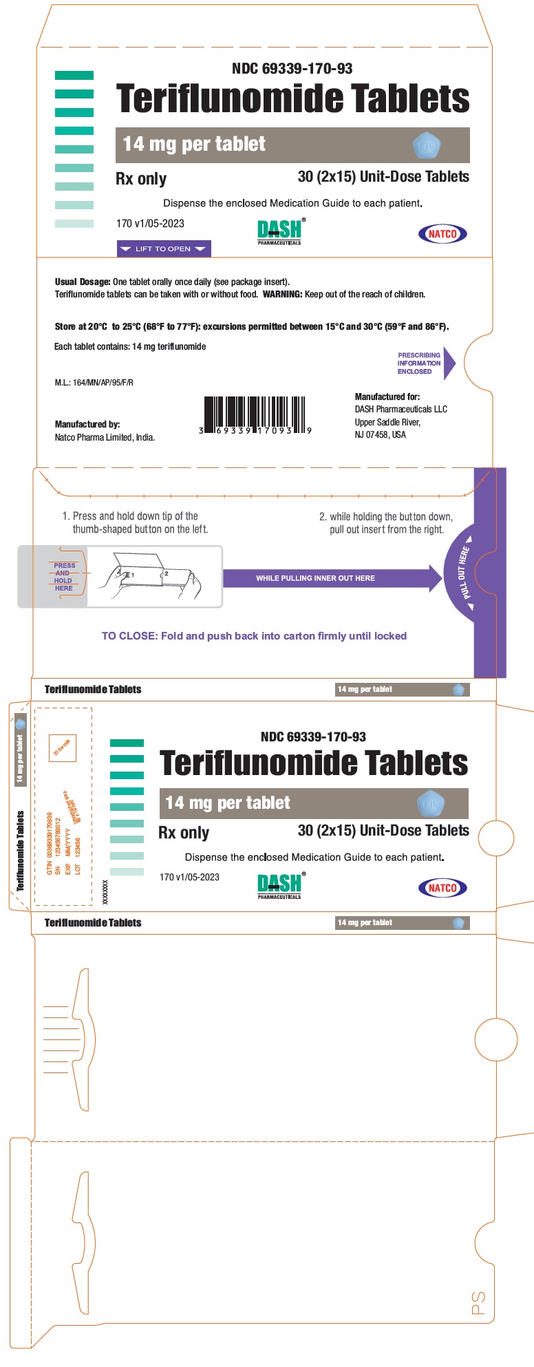 Teriflunomide by DASH Pharmaceuticals LLC / Natco Pharma Limited-Pharma ...