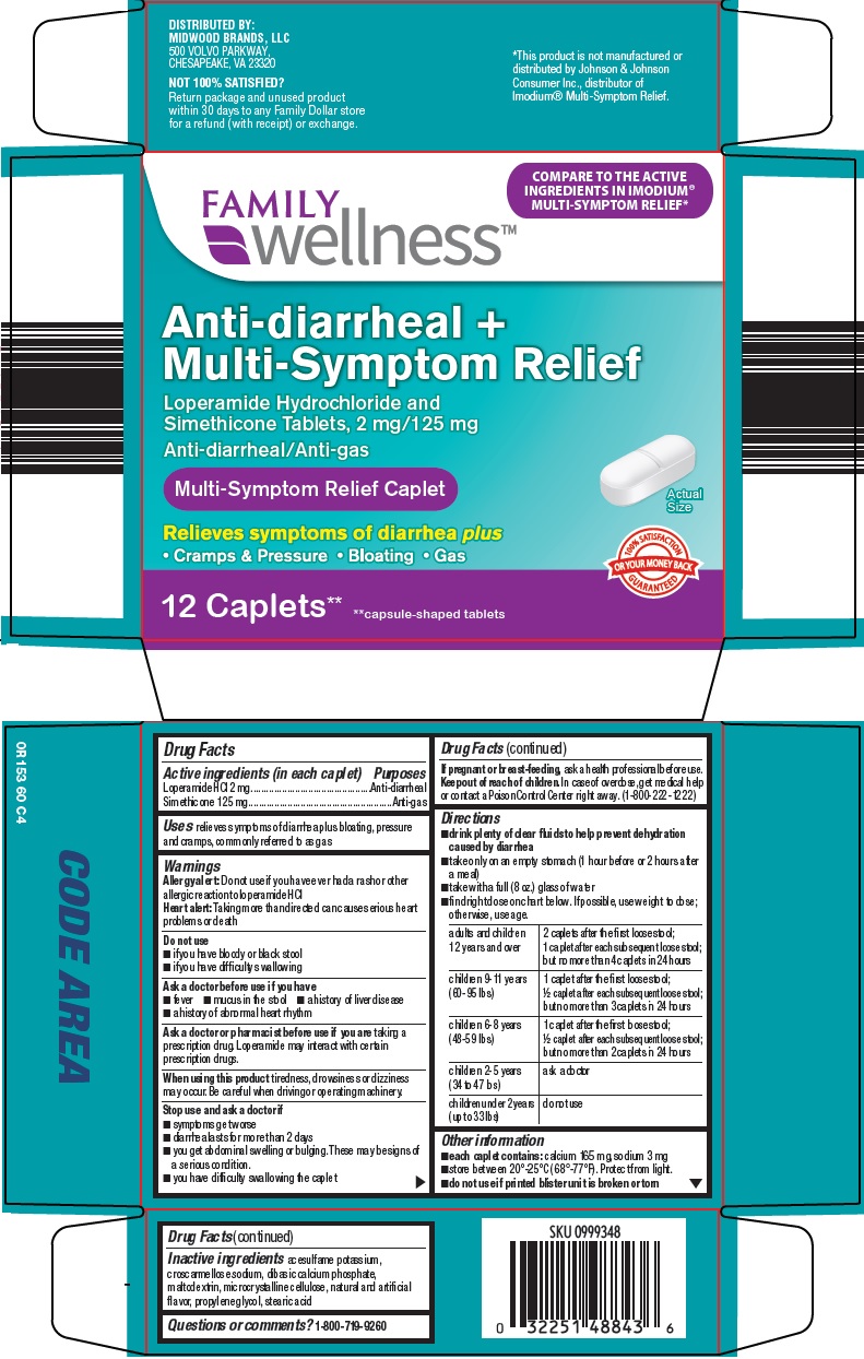 FAMILY WELLNESS ANTI DIARRHEAL PLUS MULTI SYMPTOM RELIEF- loperamide ...