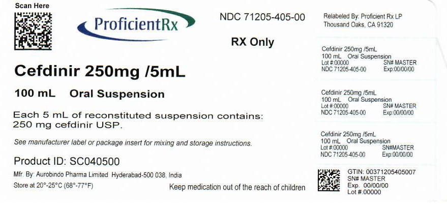 CEFDINIR powder, for suspension