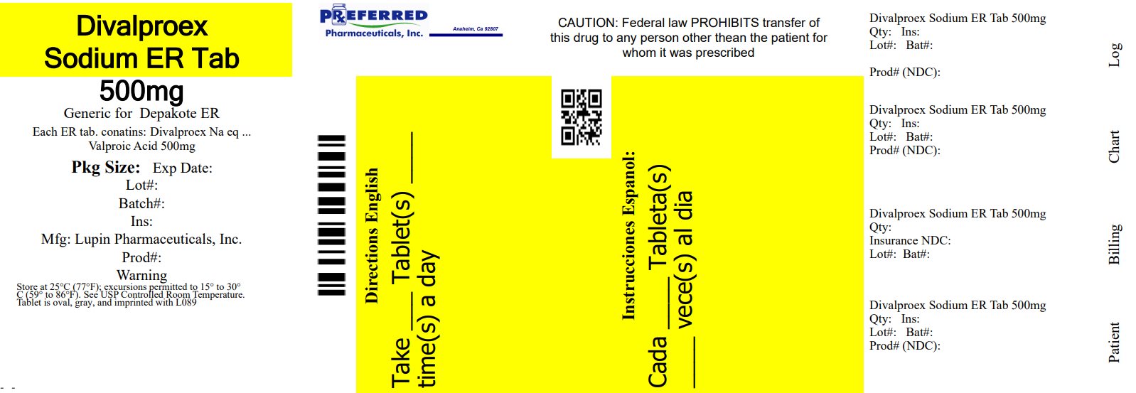 DIVALPROEX SODIUM tablet, extended release