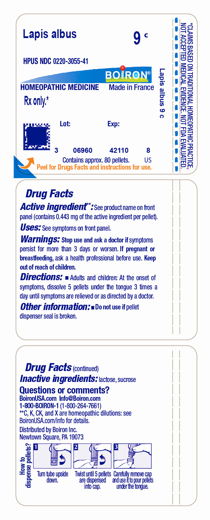 LAPIS ALBUS- calcium hexafluorosilicate pellet